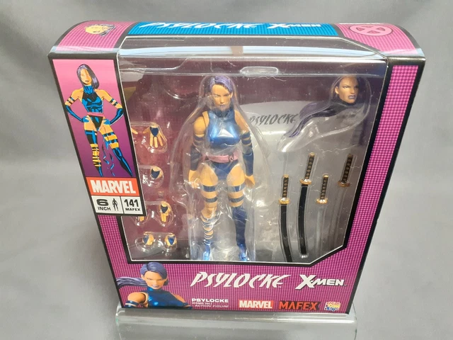 MAFEX NO 141 X-MEN Mafex Psylocke Comic Ver. Medicom Toy Japan (C1) EUR ...