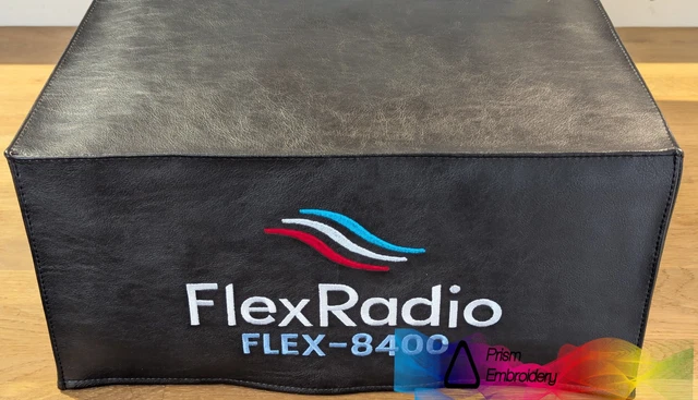 FLEX 8400 OR 8400M HAM RADIO DUST COVER FLEX LOGO APPROVAL DXCOVERS £43 ...