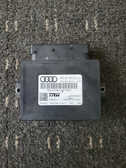 AUDI A6 ELECTRIC Parking Handbrake Control Module Ecu 4H0907801E C7 4G ...