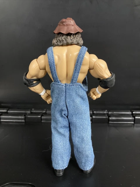 (WWE) ACTION FIGURE Wwf Hillbilly Jim **Raro** Classic Superstars Serie ...