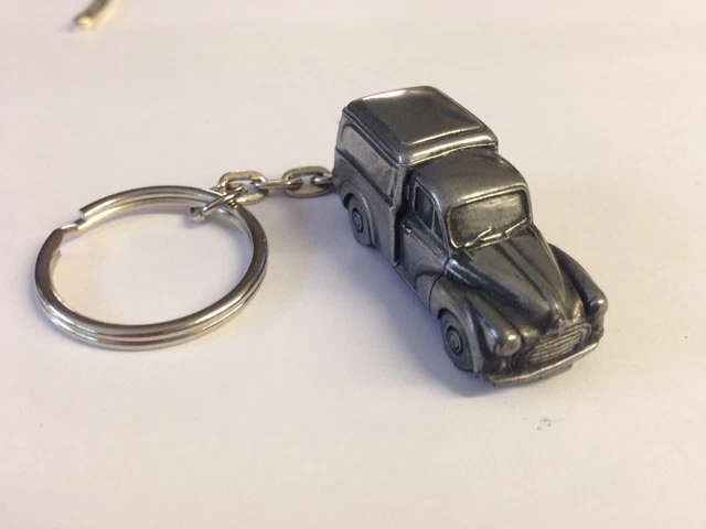 MORRIS MINOR VAN 3D split-ring keyring FULL CAR ref163 £11.99 - PicClick UK