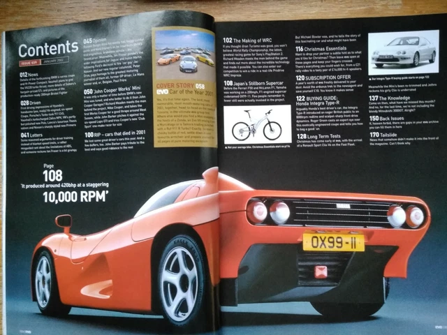 BMW M3 HONDA Integra Type-R Mini Cooper Porsche 911 Carrera TVR Tamora ...