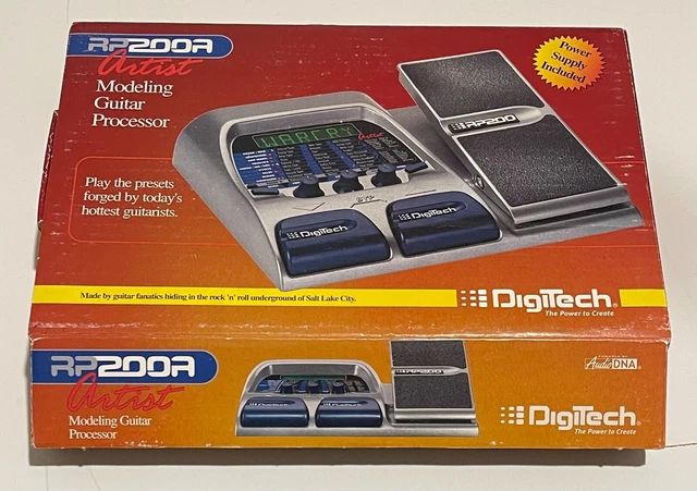 DIGITECH RP200 ARTIST, Multi-Effect Guitar Original Pack & Power Supply ...