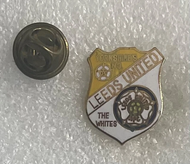 LEEDS UNITED FOOTBALL Club Enamel Pin Badge (V4) Premier League £4.36 ...