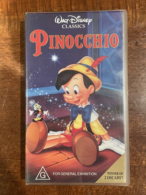 WALT DISNEY CLASSICS, Pinocchio - VHS $15.00 - PicClick AU