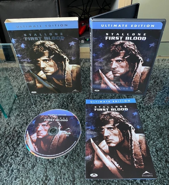 FIRST BLOOD ULTIMATE Edition DVD Region 1 NTSC Sylvester Stallone Rambo £5.00 - PicClick UK