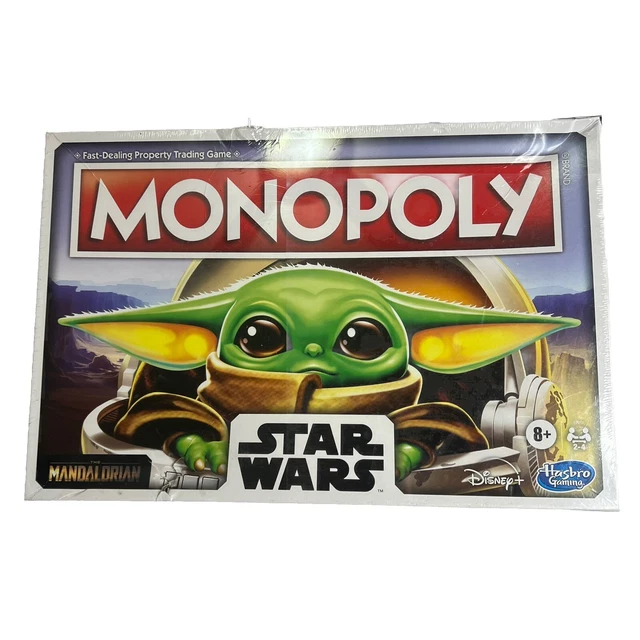 HASBRO GAMING MONOPOLY Mandalorian The Child Baby Yoda New Board Game ...