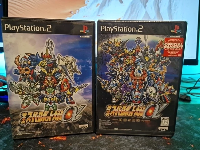 3 SUPER ROBOT Taisen Alfa E Mx PS2 Jap Bundle, 1 Mint Lo Paghi, Gli Altri 2 Free EUR 70,00 ...