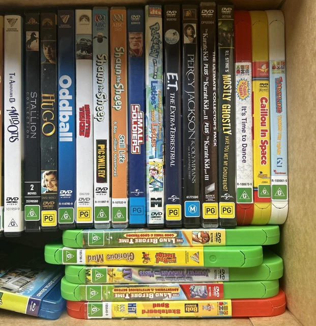 30 KIDS DVDS Kids Children Movies Bundle Bulk Lot -PRE OWNED #127/ $49. ...