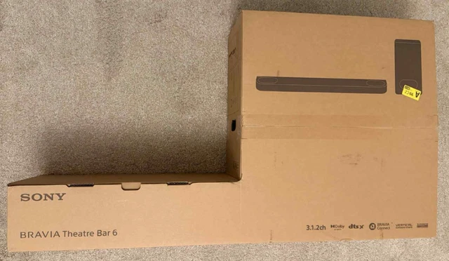 SONY BRAVIA THEATRE Bar 6 Soundbar with Subwoofer – 3.1.2ch - Dolby ...