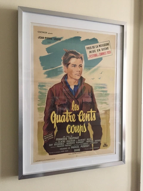 1959 AFFICHE CINEMA originale Les 400 Coups Truffaut Léaud Jade ...