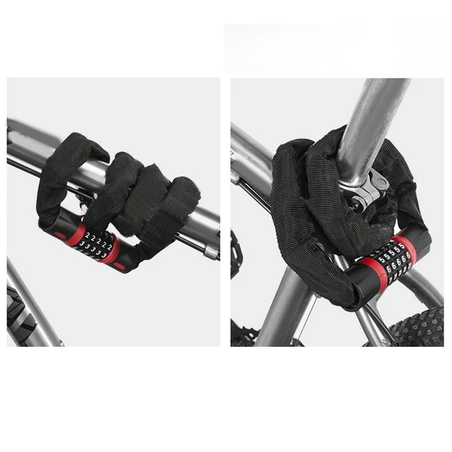 HEAVY DUTY CHAIN with 5 Digit Combination Lock for Enhanced Bike ...