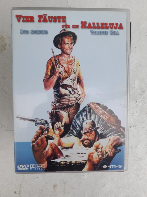 DVD VIER FÄUSTE für ein Halleluja, Terence Hill Bud Spencer EUR 1,00 - PicClick IT