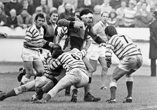 RUGBY SOUTH AFRICAN Barbarians Forward De Visser 1979 Old Photo £5.64 ...