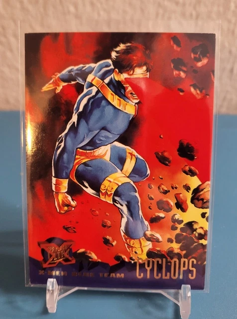 1995 FLEER ULTRA Marvel Comics Card - X-Men Blue Team #95 Cyclops EUR 1 ...