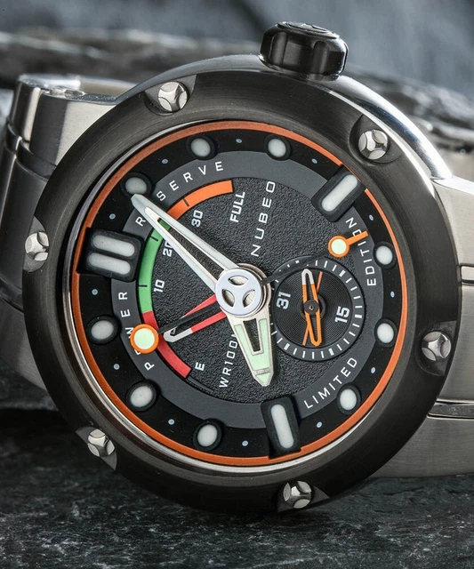 NUBEO MARS NB-6028-11 Automatik Uhr Limit Edition mit Power Reserve ...