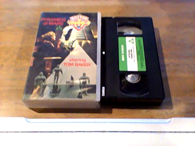 DOCTOR WHO PYRAMIDS Of Mars Movie Edit UK PAL VHS Pre Cert VIDEO 1985 ...