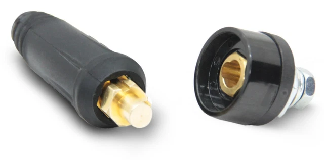 PLUG SOCKET DINSE type 10-25 35-50 Welding Connector Cable DINZE Male Female £11.99 - PicClick UK