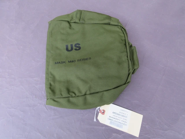 ORIGINAL US ARMY Gas Mask Protective Bag Pouch Tasche USMC Navy Vietnam ...