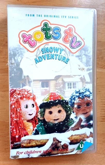 TOTS TV - SNOWY ADVENTURE Kids tv series UK PAL VHS VIDEO £7.99 ...