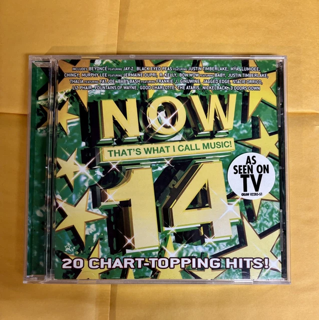 NOW THAT'S WHAT I Call Music! 14 by Various Artists (CD, Nov-2003, Sony ...