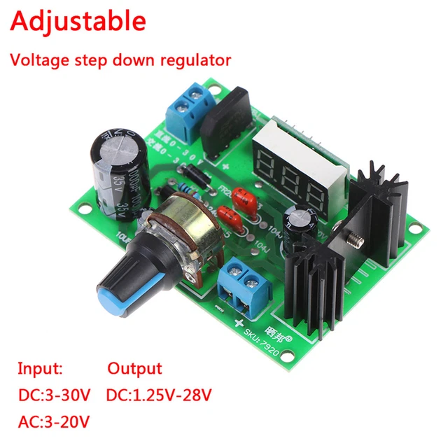 LED DISPLAY LM317 Adjustable Voltage Regulator Step-down module AC/DC-SLEXZI $8.64 - PicClick CA