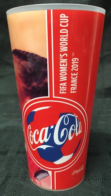 FIFA WOMEN'S WORLD Cup France 2019 Paris Coca-Cola Souvenir Plastic cup ...