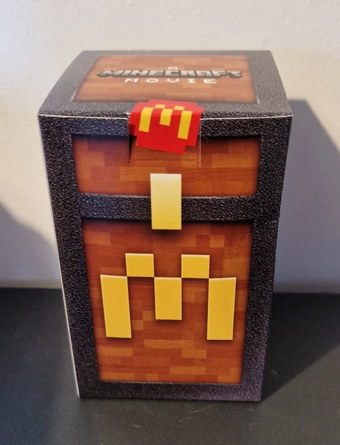 NEW SEALED MCDONALDS Minecraft Movie 2025 Fry Helmet Happy Meal Toy ...