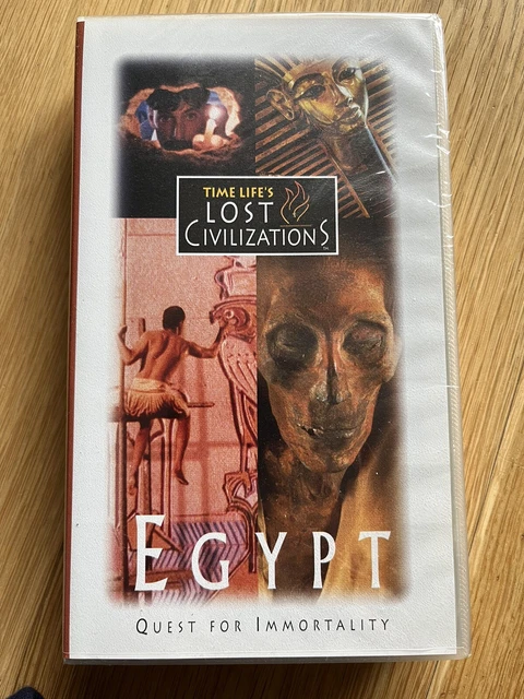 TIME LIFE'S LOST Civilizations VHS 1995 Egypt Quest For Immortality NEW ...