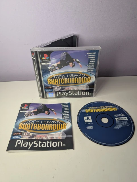TONY HAWKS SKATEBOARDING PlayStation 1 PS1 Game, Complete with Manual £ ...