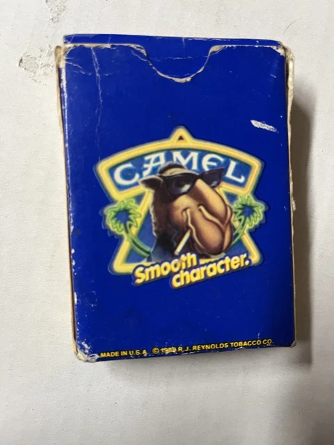 1989 CAMEL CIGARETTES Smooth Character Playing Cards Deck Complete ...