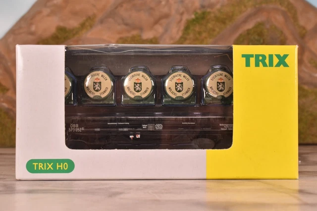 TRIX H0 2-ACHS Milchwagen Molkerei Stainach der ÖBB Nr. 24512 EUR 56,60 ...