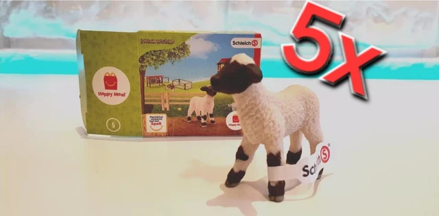 5X MC DONALDS Happy Meal 2020 Schleich Lamm Schäfchen Farm World NEU + OVP! EUR 8,99 - PicClick DE