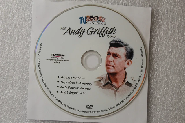 THE ANDY GRIFFITH Show - 4 Eps: Barney's First Car - Andy's English ...