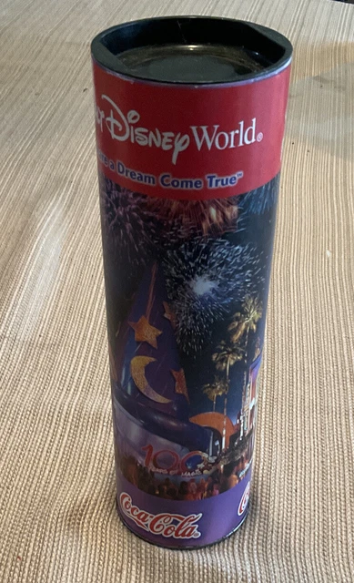 WALT DISNEY WORLD 100 Years of Magic Coca-Cola Coke Bottle with Tube ...