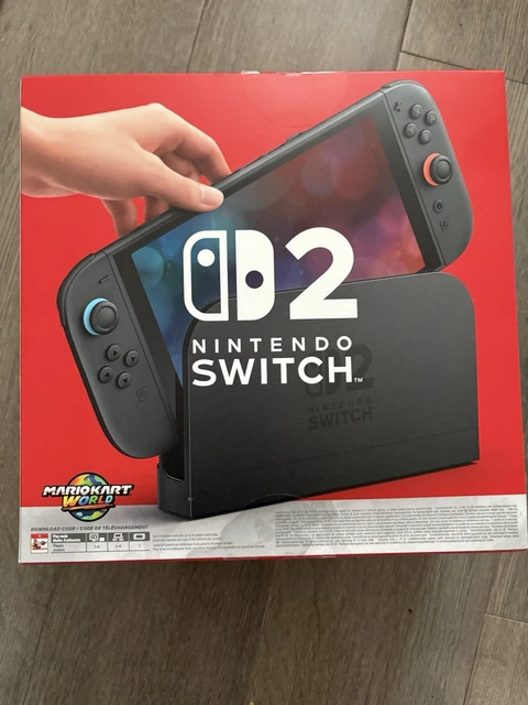 NINTENDO SWITCH 2 with Mario Kart World. ****BRAND NEW BOX SEALED*** £ ...