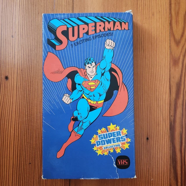 SUPERMAN SUPER POWERS Collection VHS Vintage 1985 £3.57 - PicClick UK