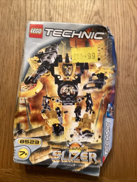 LEGO TECHNIC BLASTER Slizer Set 8523 en boîte jamais ouvert rare 2000 ...