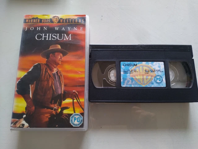 CHISUM JOHN WAYNE Mclaglen - VHS Cinta Tape Inglese T3 EUR 24,89 ...