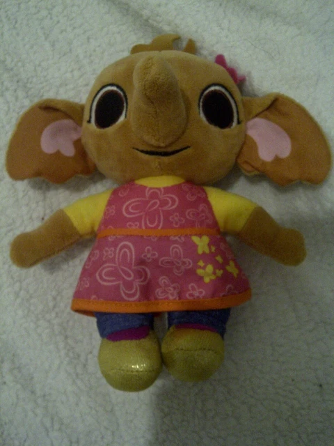 SULA ELEPHANT PLUSH Teddy Soft Toy Cbeebies Bing Golden Bear 2019 ...