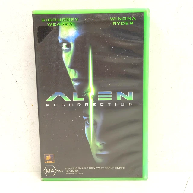 ALIEN RESURRECTION (1997) Big Box VHS Tape - PAL - Ex Rental $27.50 ...