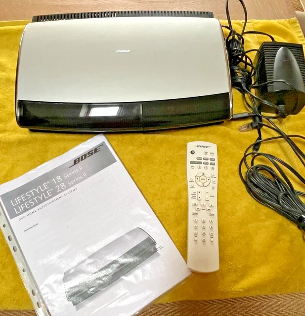 BOSE MODEL AV18 Media Centre + Bose PS38 amp (subwoofer) / Power Supply ...