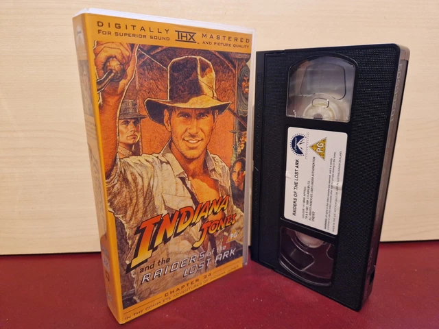 INDIANA JONES AND the Raiders of the Lost Ark - VHS Video Tape (H80) £1 ...