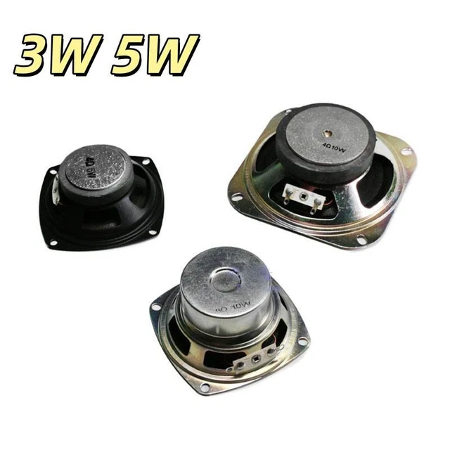 SMALL SPEAKER LOUDSPEAKER 3W 5W Round Inside Magnet for USB Bluetooth 4 ...