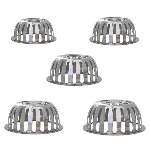 FLOOR DRAIN DRAINS Cover Pipe Grid Mesh Downpipe Plug Cap Leaf ...