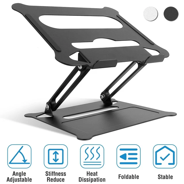 ADJUSTABLE HEAVY DUTY Laptop Stand Aluminum Notebook Riser Computer ...