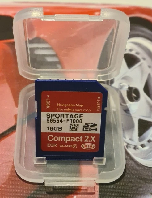 GENUINE KIA SPORTAGE Satellite Navigation SAT NAV SD Card 96554-F1000 ...