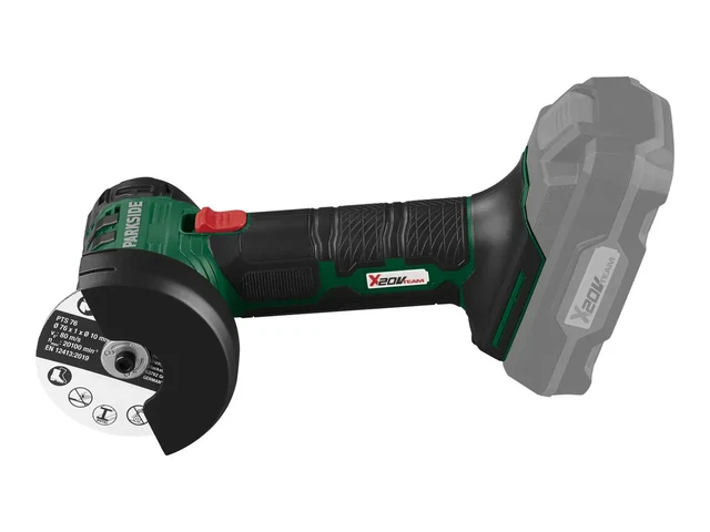 PARKSIDE 20V CORDLESS Angle Grinder - Bare Unit £49.99 - PicClick UK