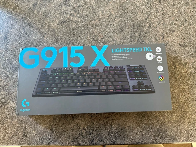 LOGITECH - G915 X LIGHTSPEED TKL Wireless Mechanical Gaming Keyboard ...
