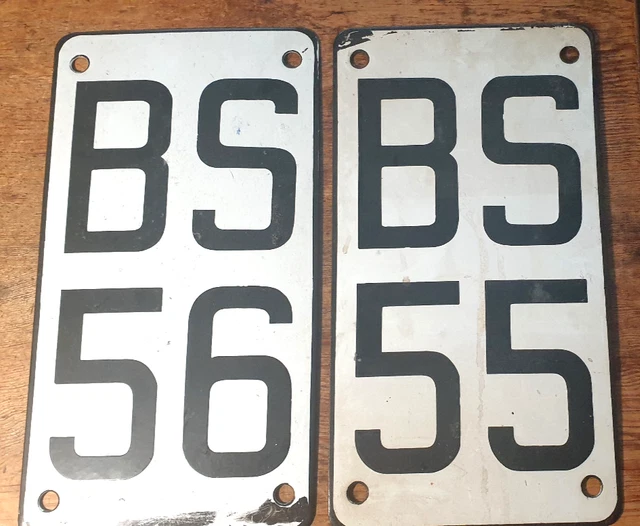 BRITISH RAILWAYS (ER) Enamel Signal Numbers £156.72 - PicClick UK